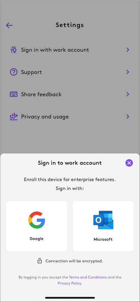 Download and Login - Logi Tune Mobile
